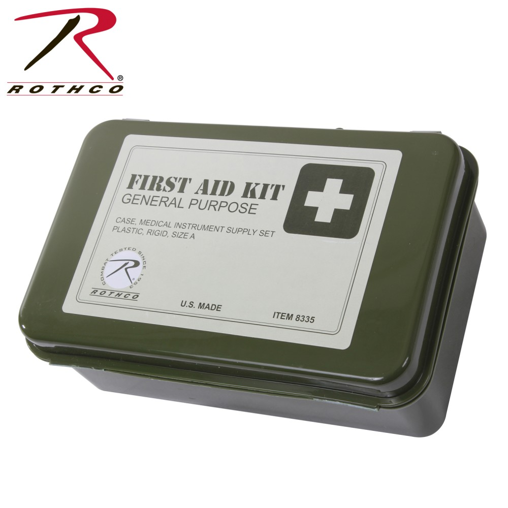 Olive Drab Waterproof General Purpose Military First Aid Kit | CSE Offroad